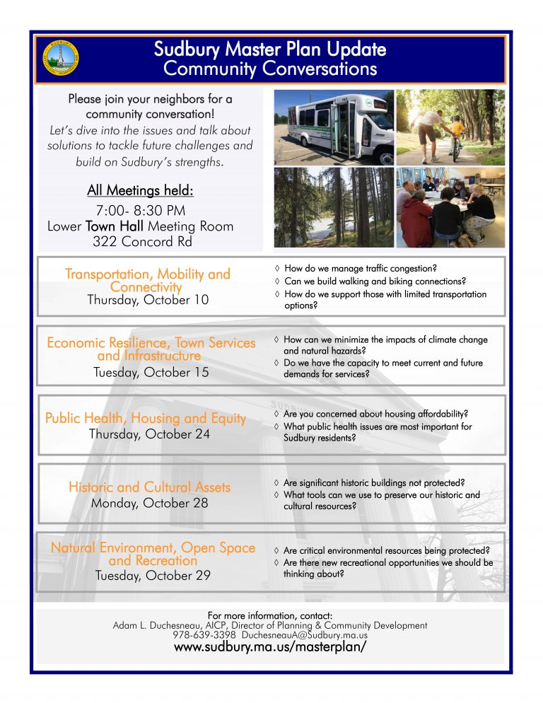 Community Conversations » Master Plan Steering Committee